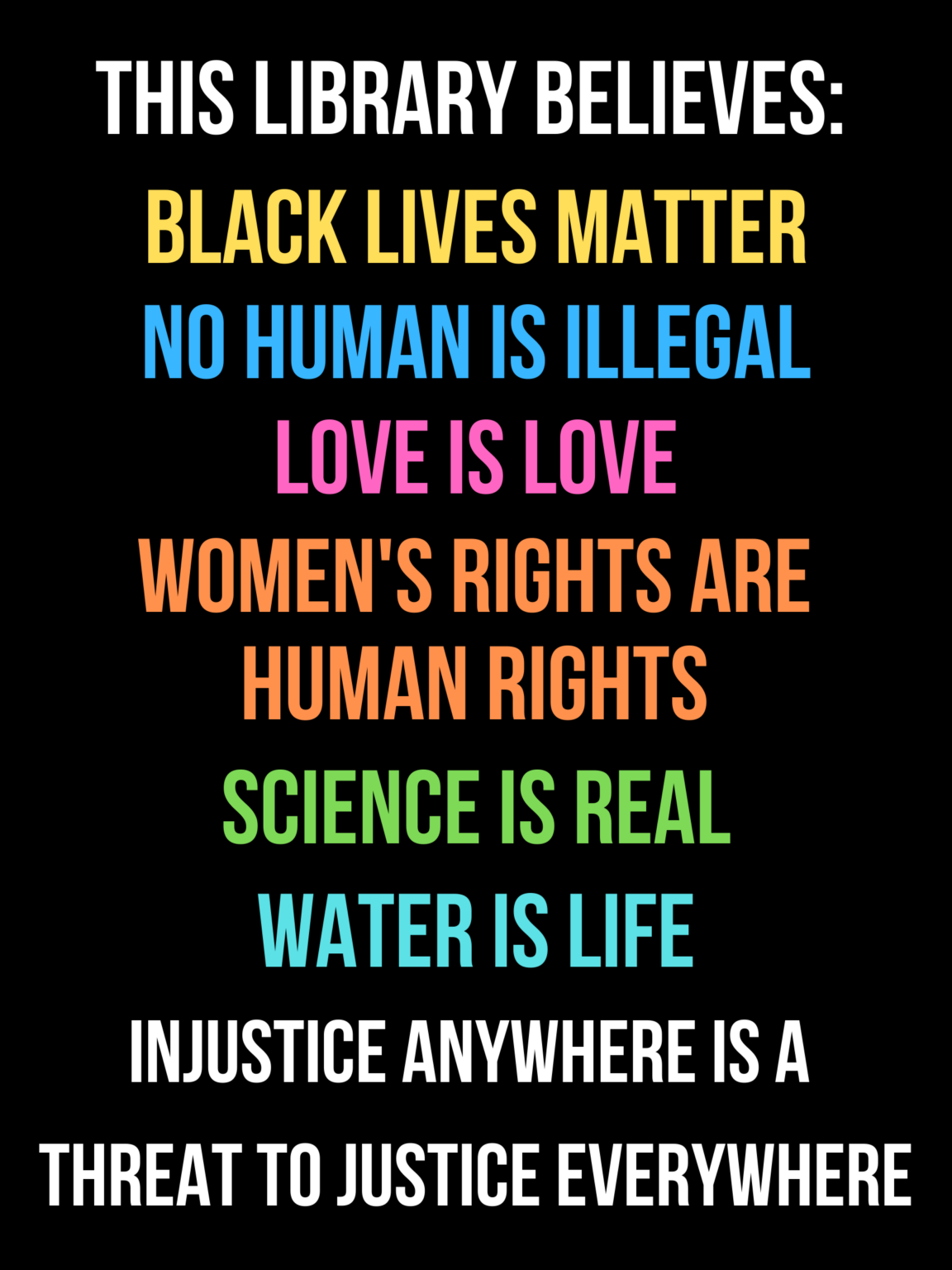 Not My Library, Our Library – The Disruptive Librarian